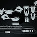 90s Retro Kawasaki KX SVG PNG Dxf Eps for Cricut Motocross Cut File ...
