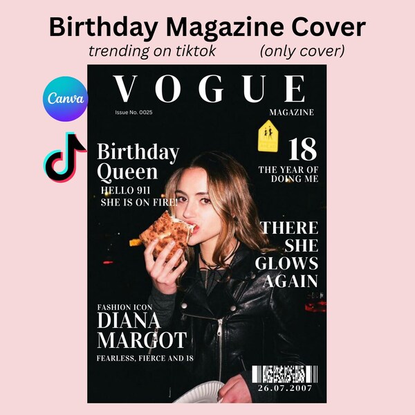 Magazine Invitation - Etsy