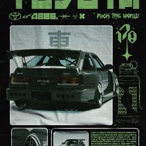 Toyota Digital Poster - Etsy