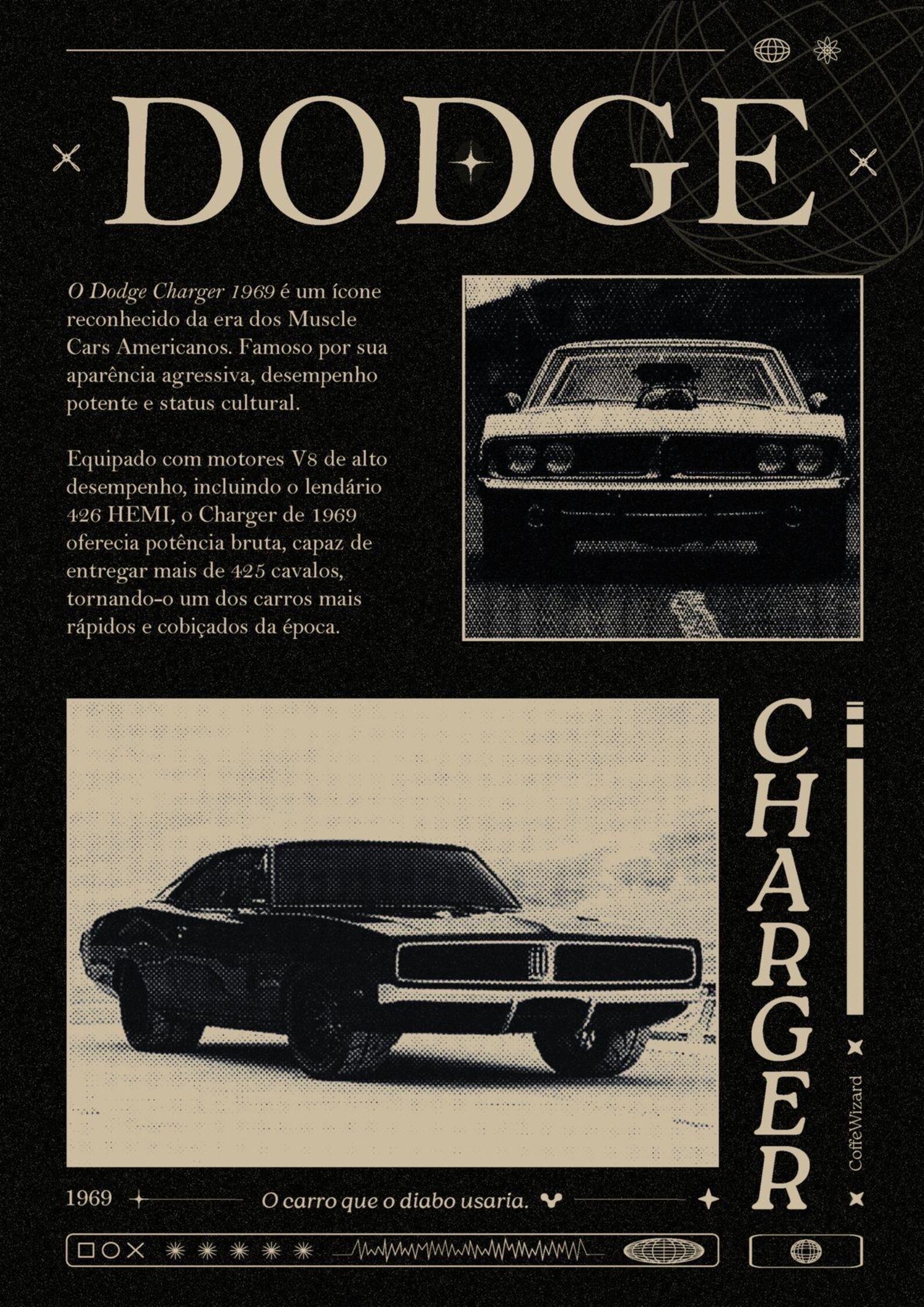 Dodge Digital Poster - Etsy