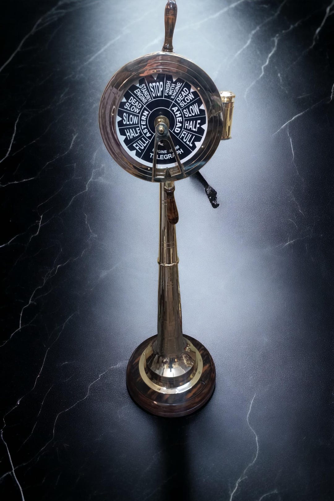 48" Maritime Brass Ship Order Engine Working Telegraph. Engine ...
