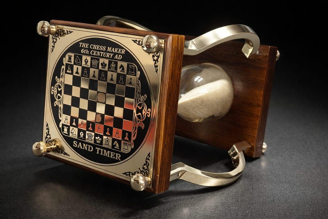 Brass Nautical Chess Sand Timer – 3-minute Maritime Desk Decor - Etsy
