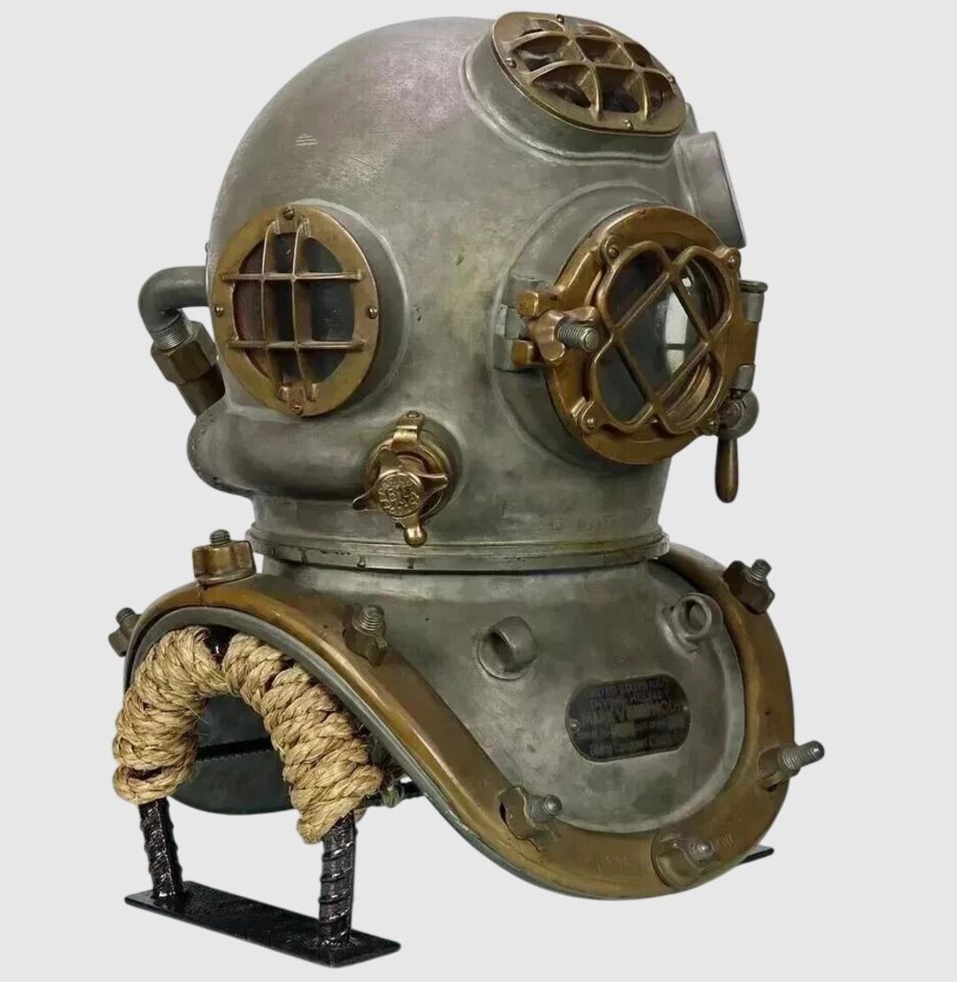 Vintage Nautical Diving Helmet | 16" Antique Style Replica | Maritime ...