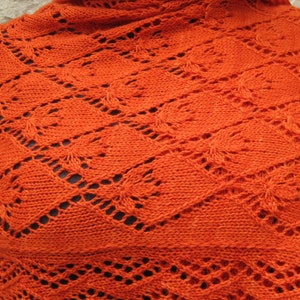 Knit Shawl Pattern: Mandarin Lace Shawl Knitting Pattern - Etsy