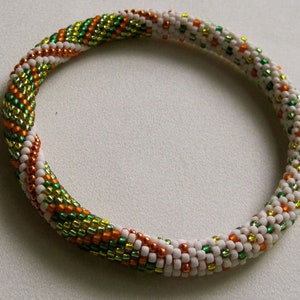 Bead Crochet Pattern: Little Dots and Spirals - Etsy