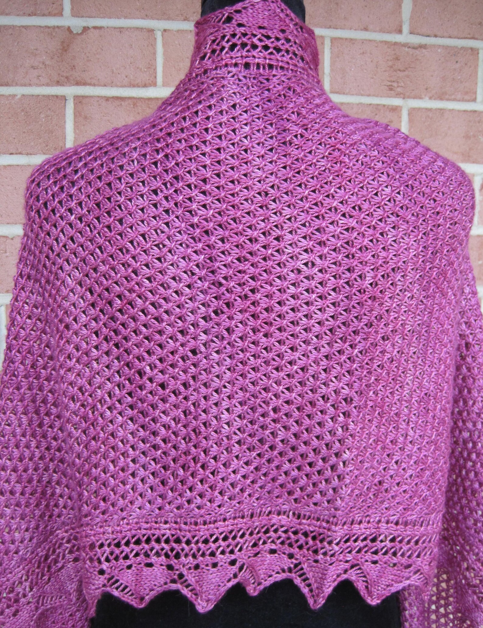 Knit Lace Shawl Pattern: Parrish Lace Shawl Knitting Pattern - Etsy