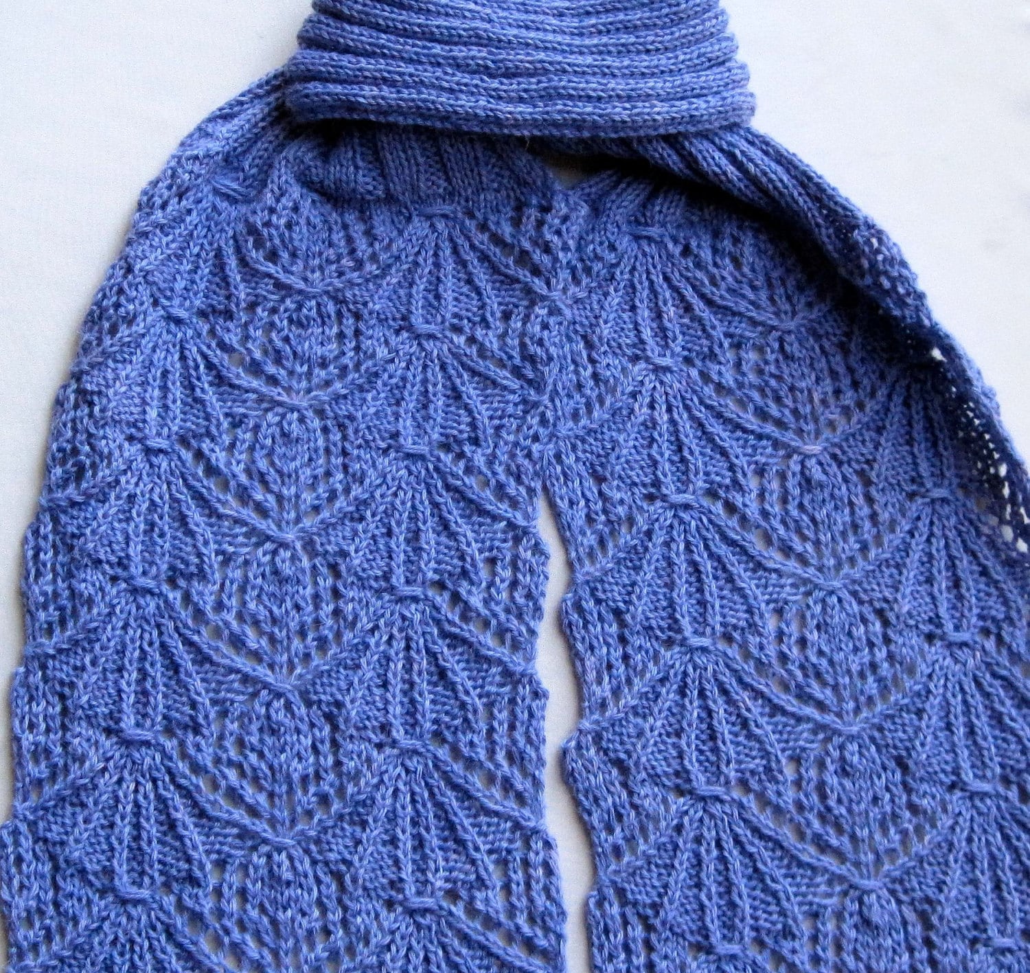 Knit Scarf Pattern: A Very Lady-like Scarf Turtleneck Knitting Scarf ...