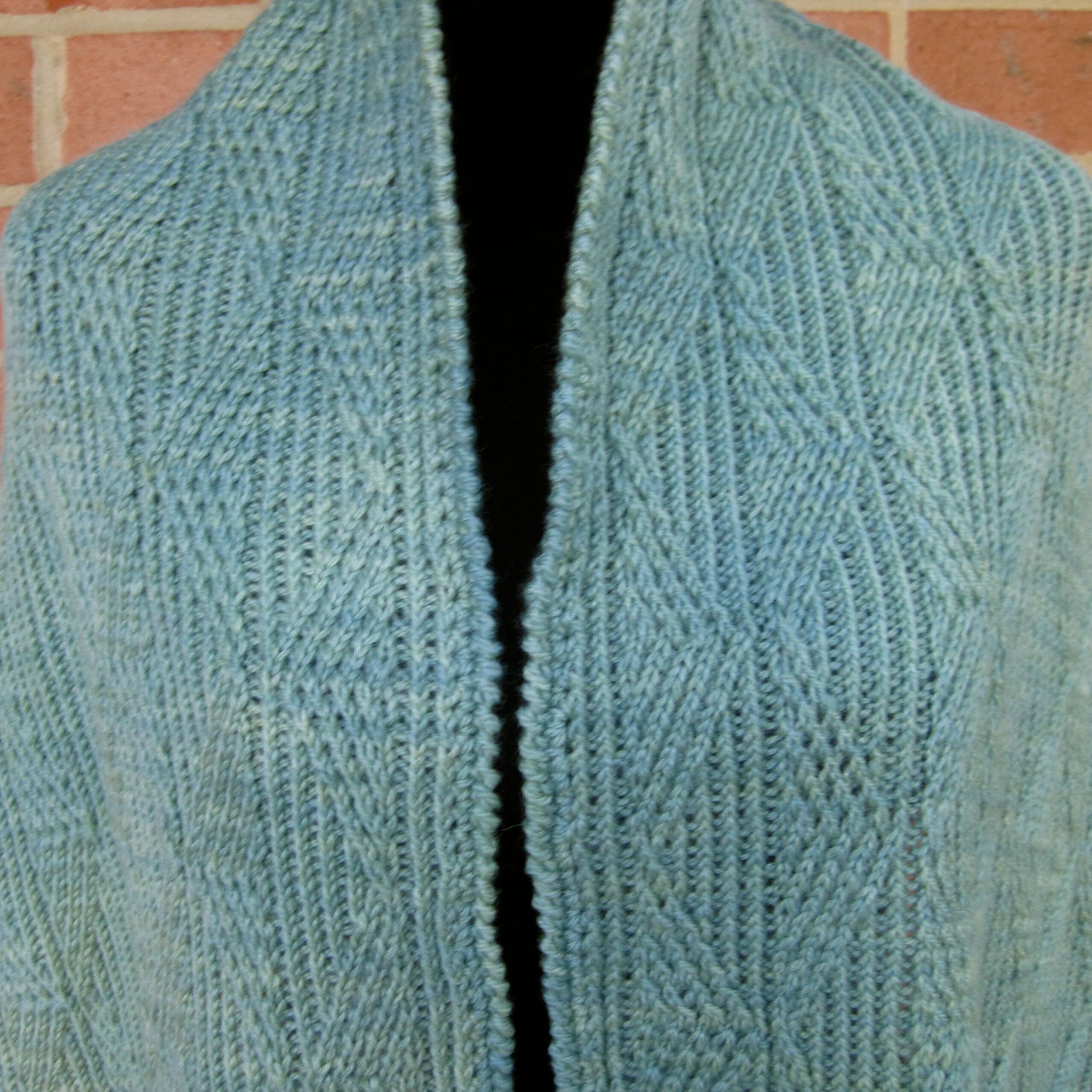Knit Shawl Pattern: Mandelbrot Twisted Shawl Knitting Pattern - Etsy