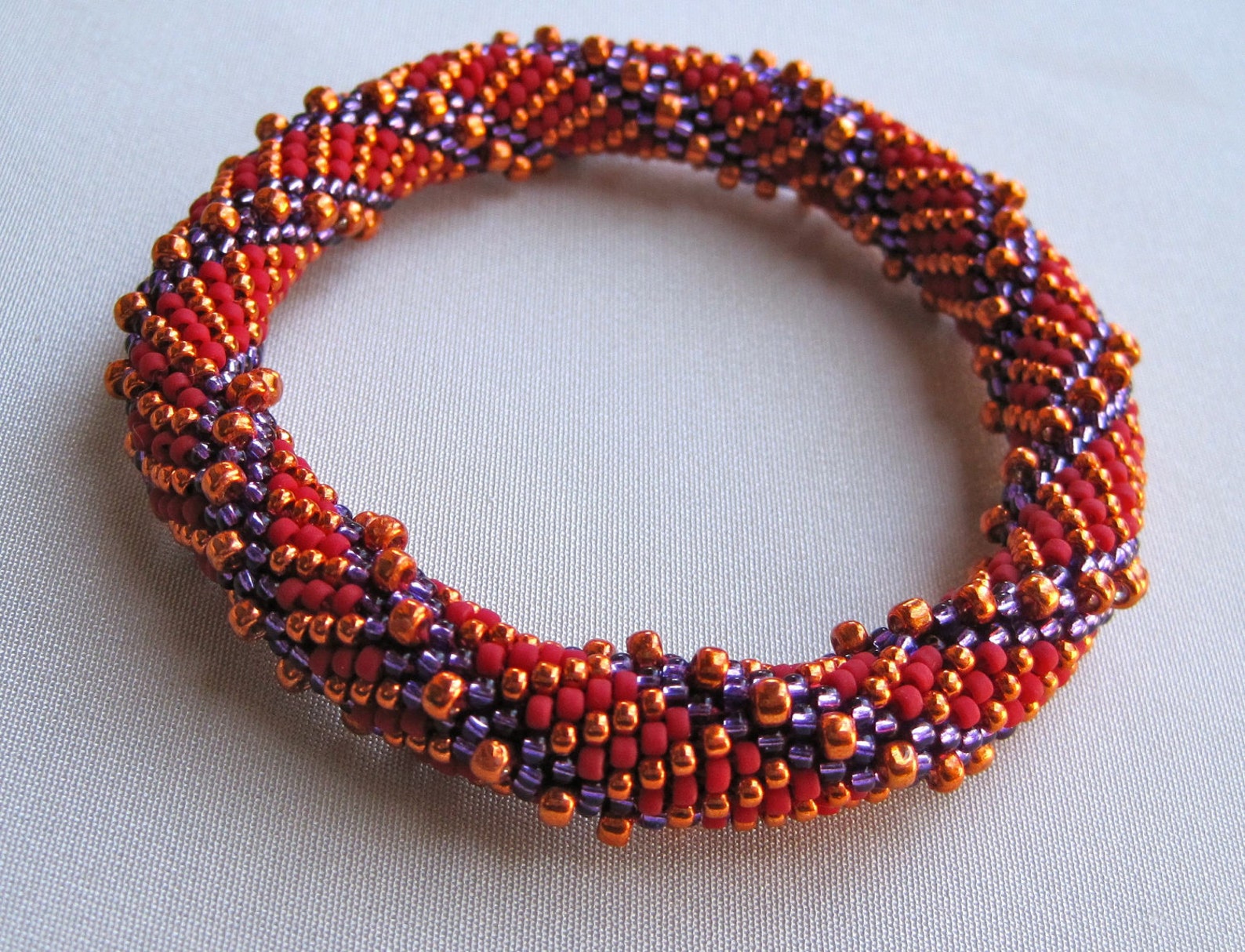 Bead Crochet Pattern: Simple Spiral and Reverse Spiral - Etsy