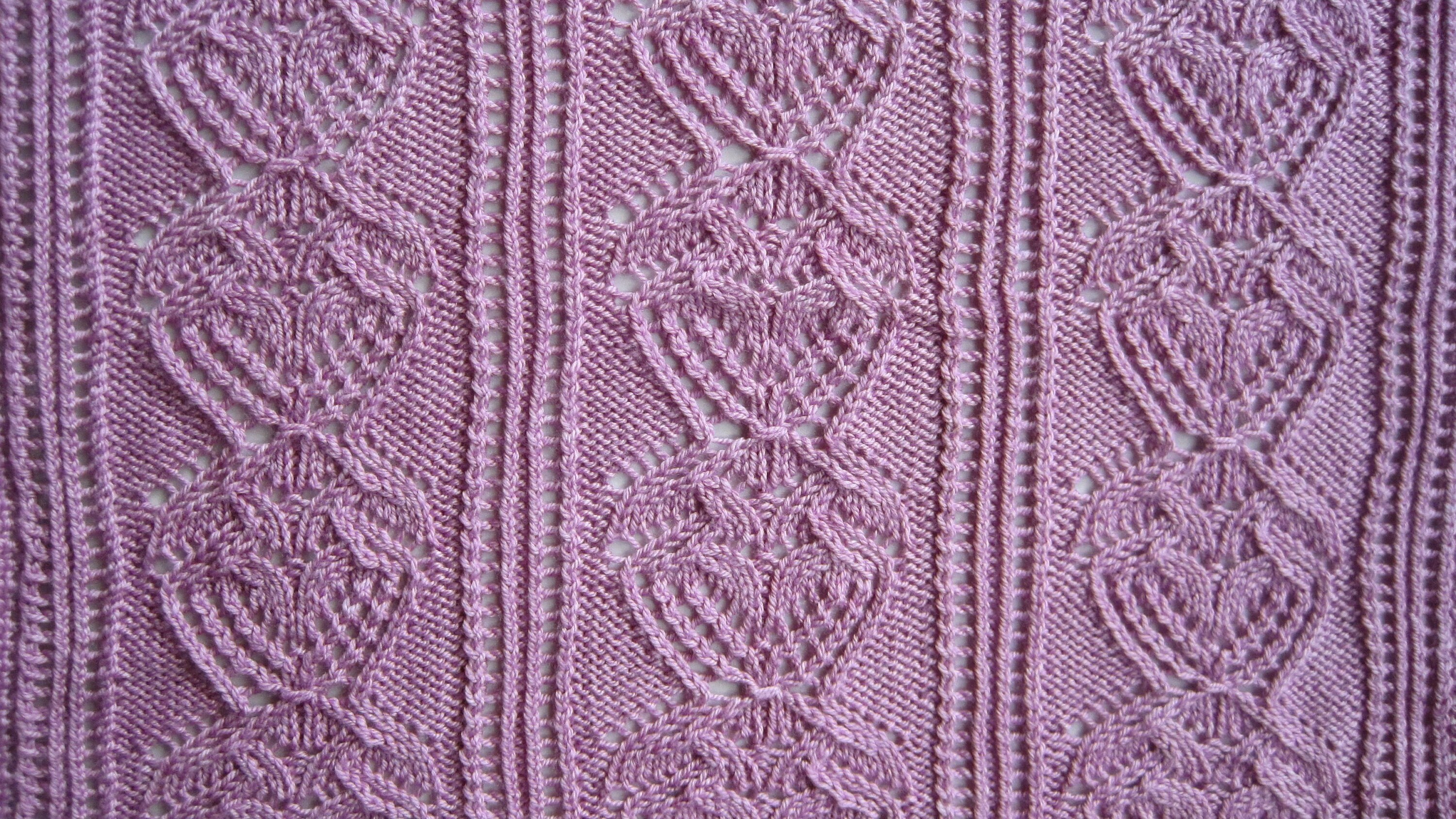 Japanese Knit Shawl Pattern: Onojo Japanese Cluster Lace Knit Shawl ...