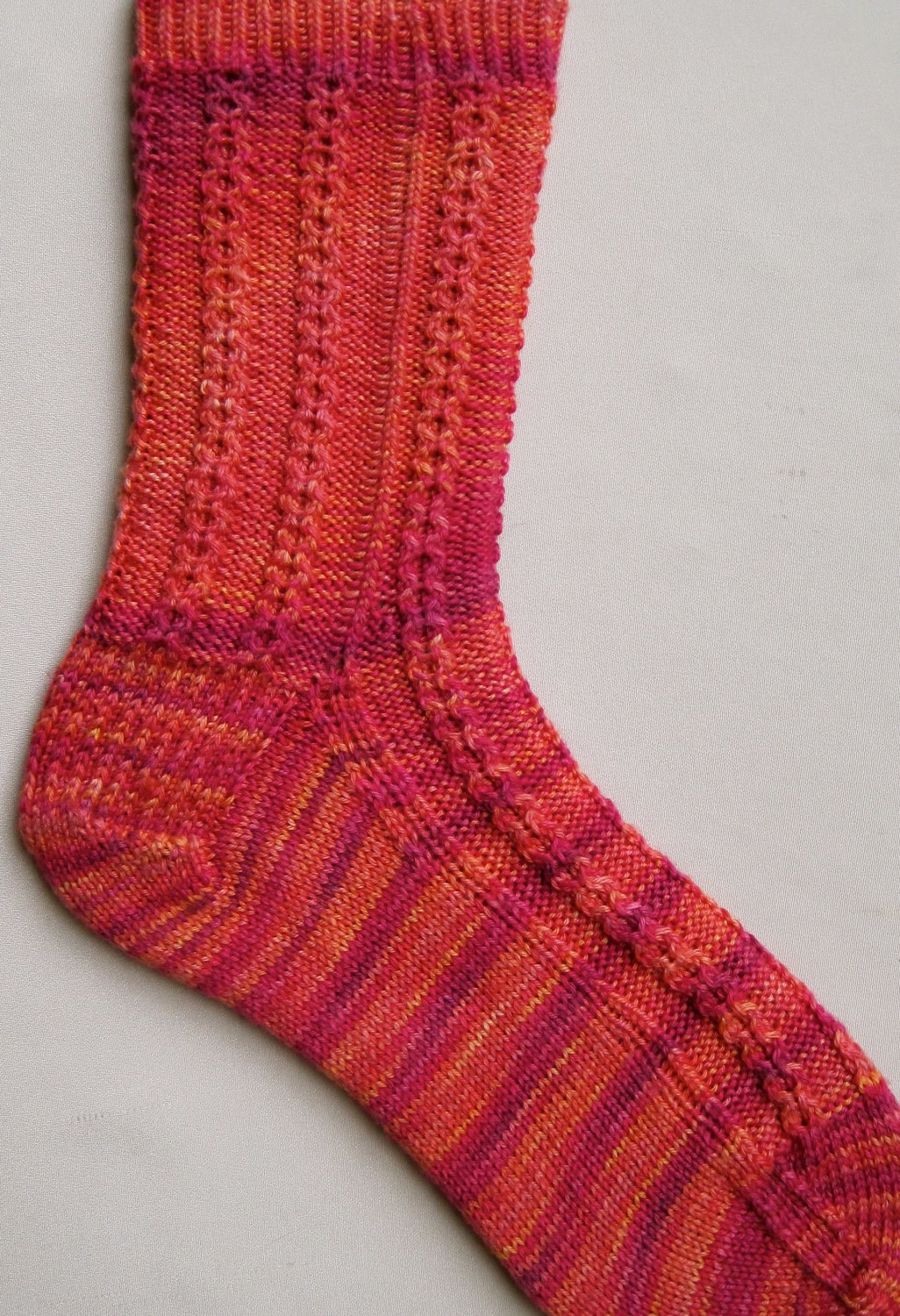 Knit Sock Pattern: Honeycomb Ribbed Sock Knitting Pattern - Etsy