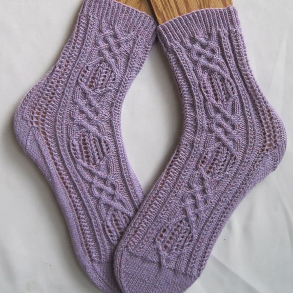 Cable Knit Socks - Etsy