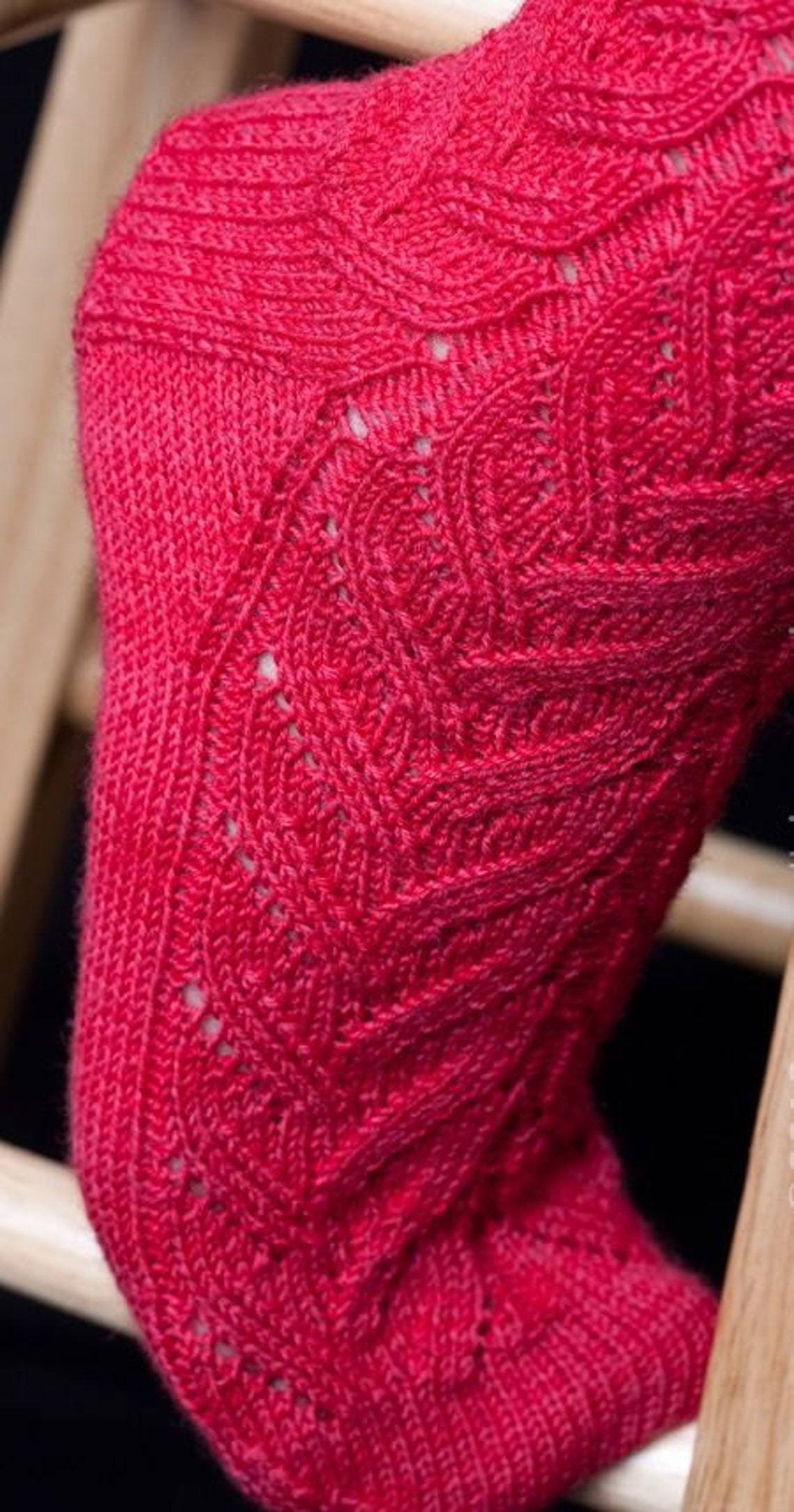 Knit Sock Pattern: Easy Lace Socks Knitting Pattern - Etsy UK