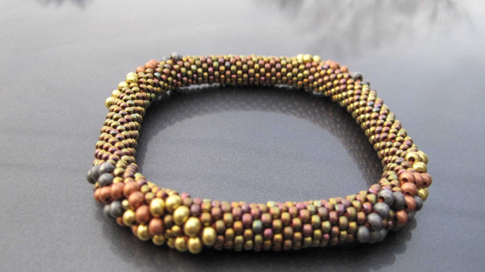 Bead Crochet Pattern: Overlapping Diamonds Squared Crochet Pattern - Etsy