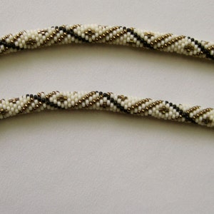 Bead Crochet Necklace Pattern: Drop Lariat Bead Crocheted | Etsy