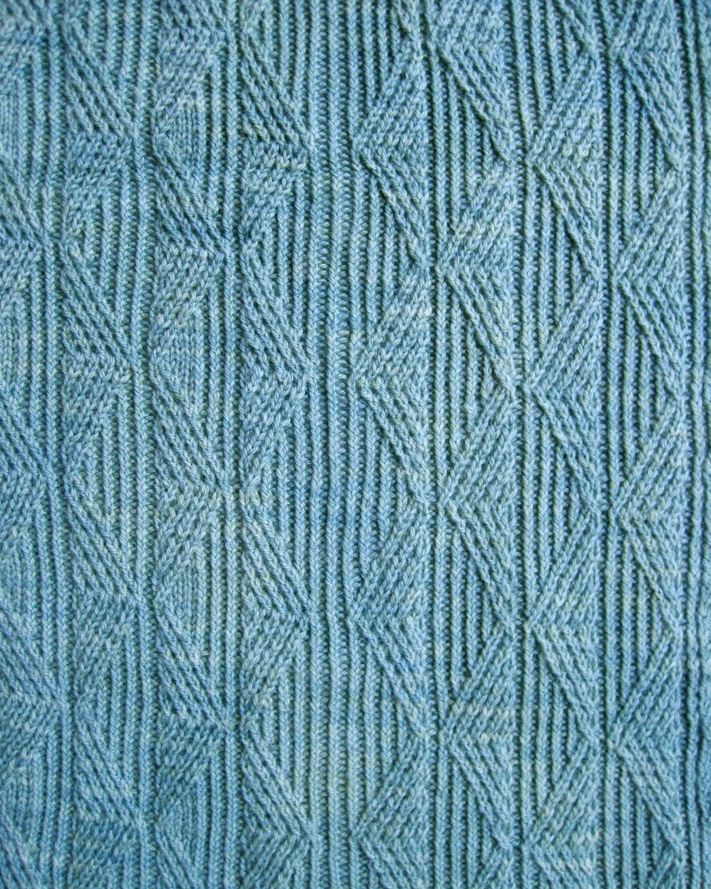 Knit Shawl Pattern: Mandelbrot Twisted Shawl Knitting Pattern - Etsy