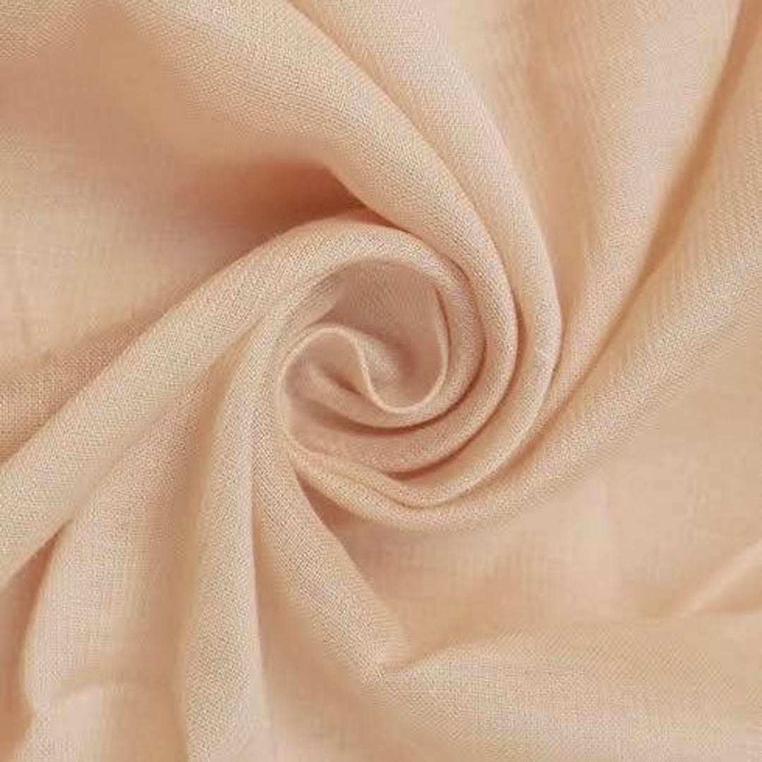 Skin Tone Fabric Cotton Silk Fabric, Soft Cotton Fabric, Summer Fabric ...