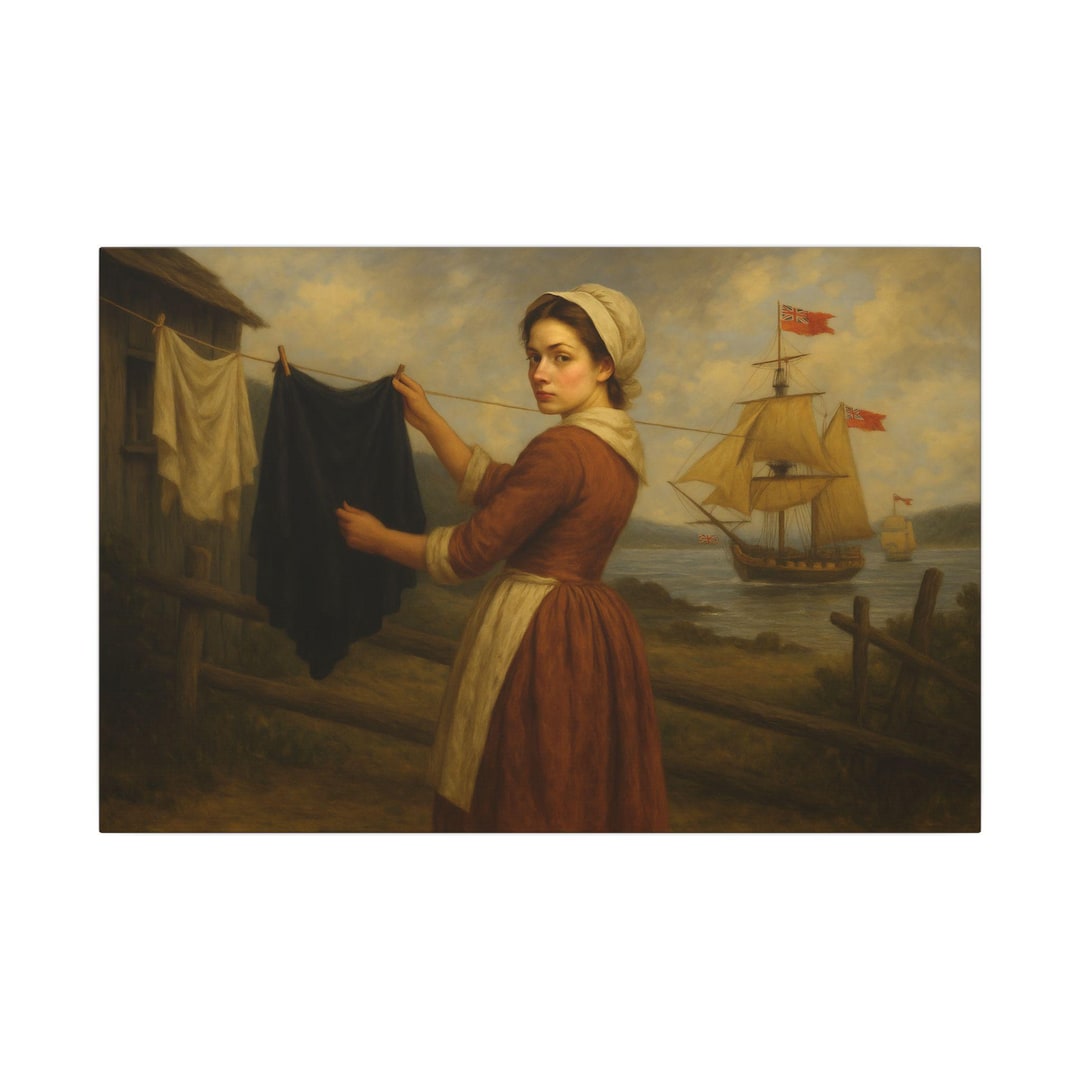 Hanging of the Black Petticoat | Revolutionary War Spy Art | Anna ...