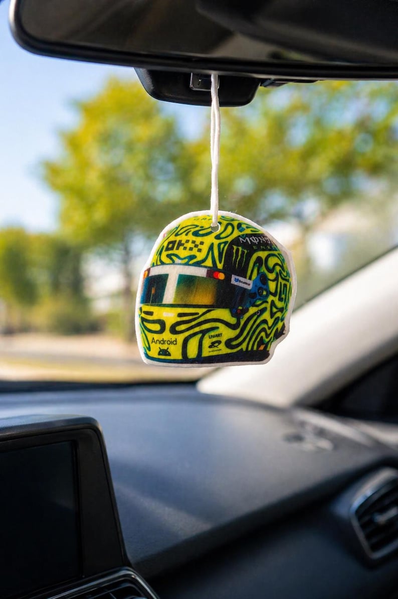 2026 F1 Driver Helmet Air Freshener – Handmade – Choose Driver and ...