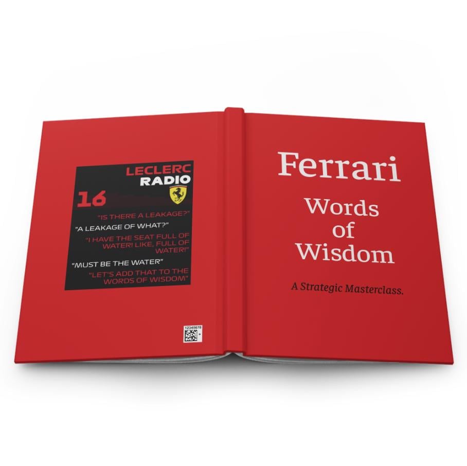 Ferrari Inspired Words of Wisdom Notebook - Etsy