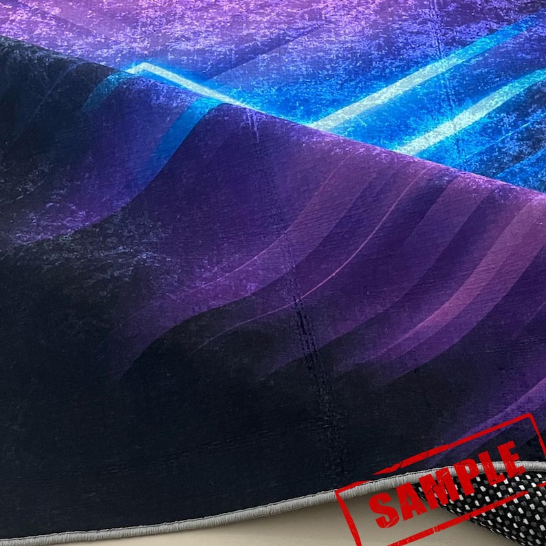 Runder Teppich Route 66, Teppich Route 66, Vintage Car Teppich, Retro ...