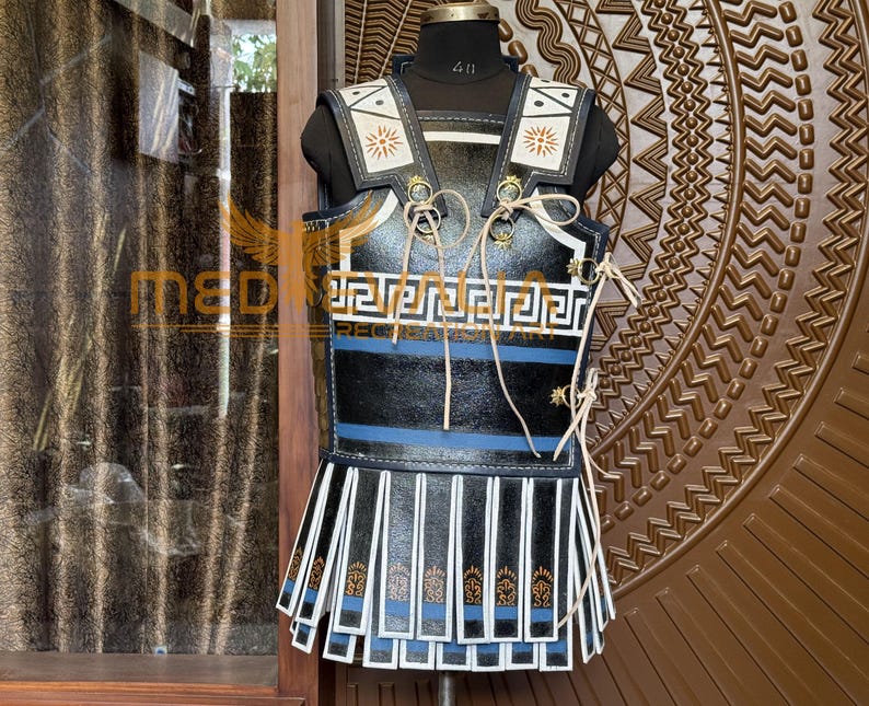 Linen Linothorax With Scales | Greek Hoplite Armor Reproduction | LARP ...