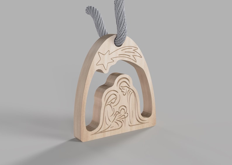Nativity Scene Ornament Files for CNC Router and Laser Cutter ...