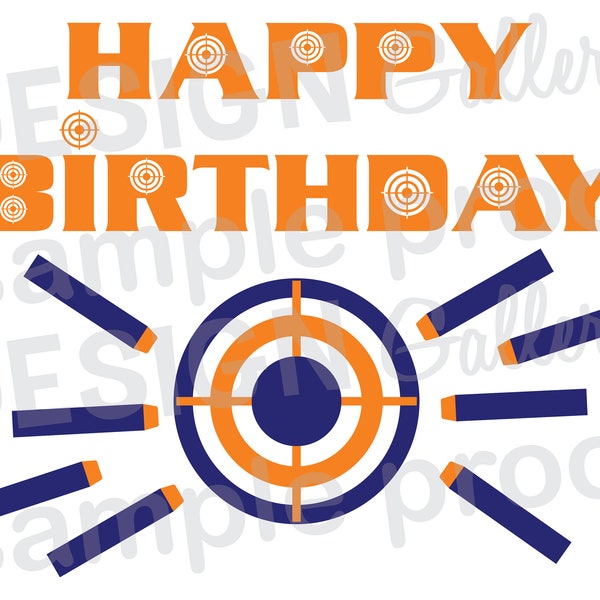 Target Happy Birthday Card - Etsy