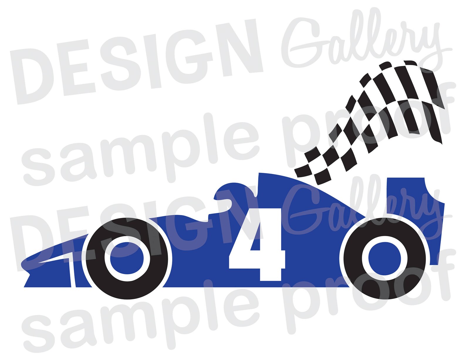 4 Race Car JPG Png & SVG DXF Cut File Printable - Etsy