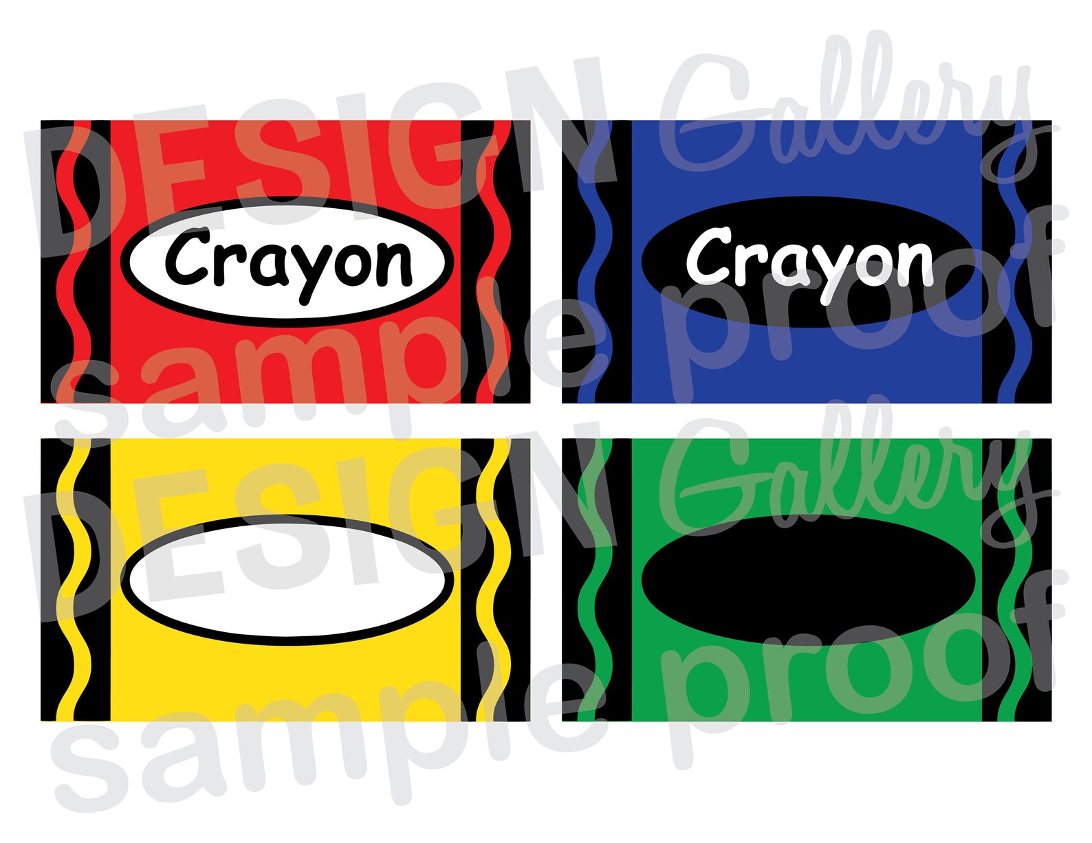 Crayon Jpg Png & Svg Dxf Cut File Printable Digital - Etsy