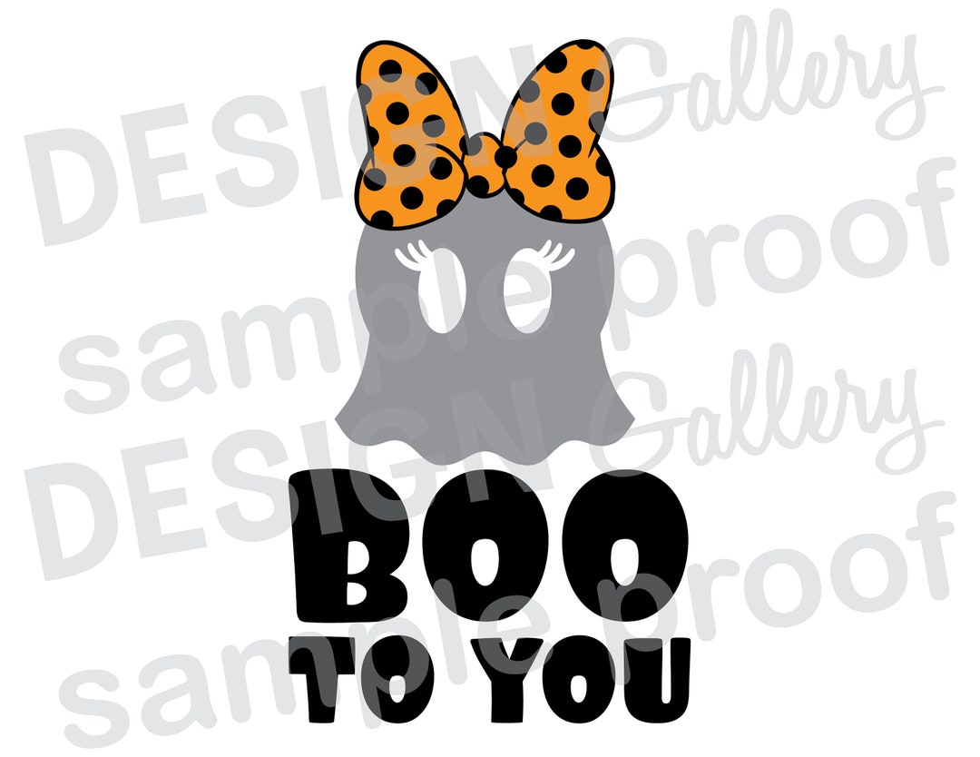 BOO TO YOU Svg Cut & Jpg Image Files Fall Halloween - Etsy