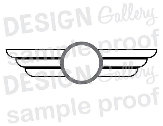 Wings Svg Dxf Cut & Jpg Png Image Files Airplane Pilot - Etsy