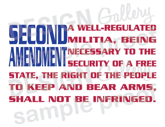 Second Amendment Flag JPG png image & SVG DXF cut bullets | Etsy