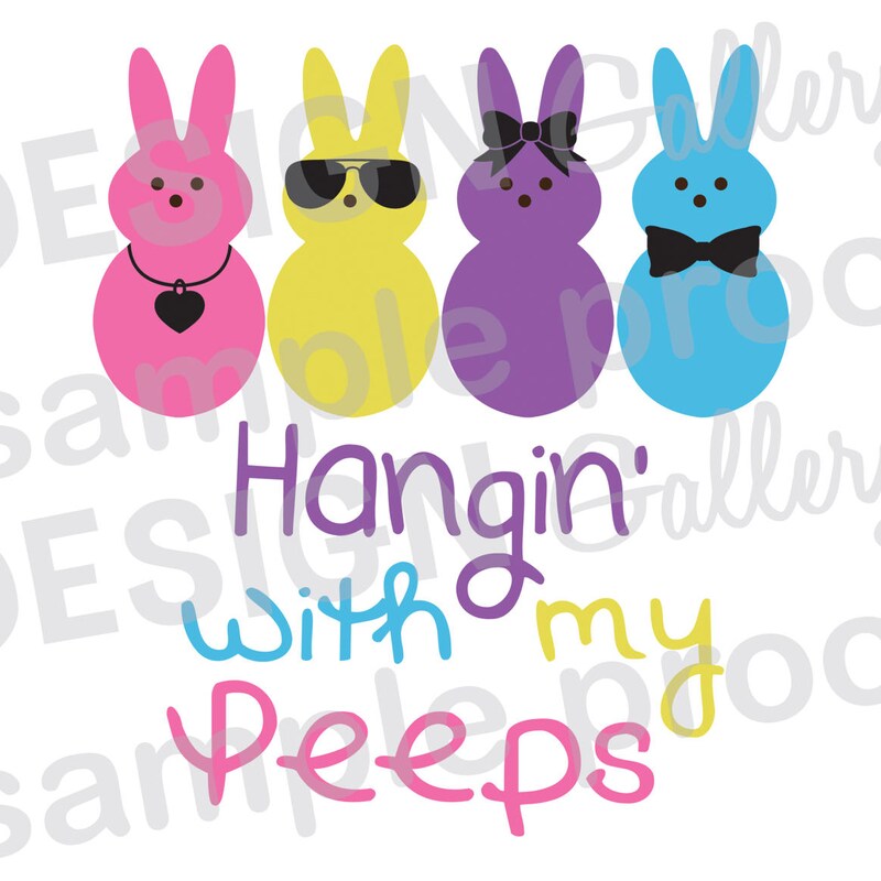 Hanging With My Peep - Etsy