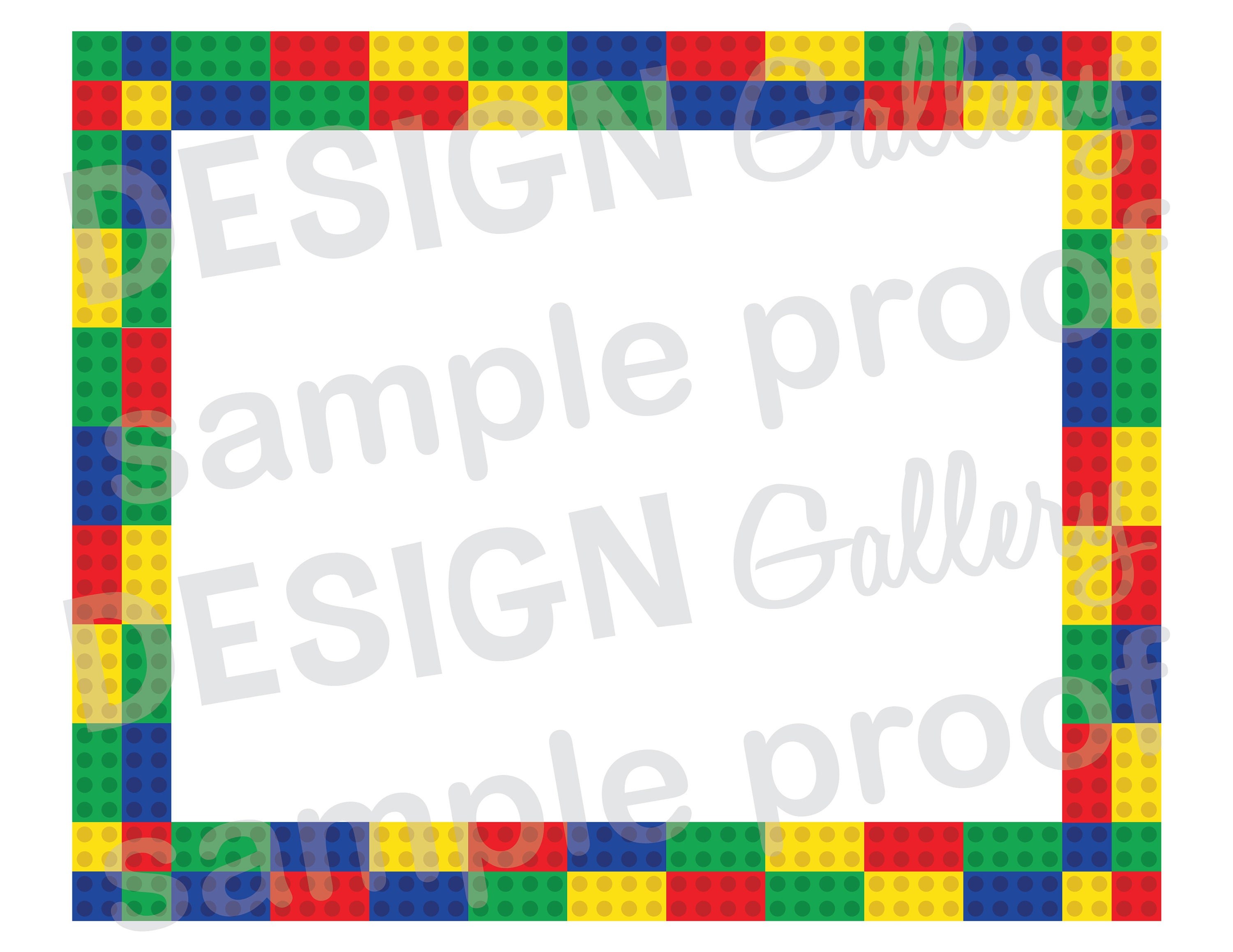 Lego Border Clipart