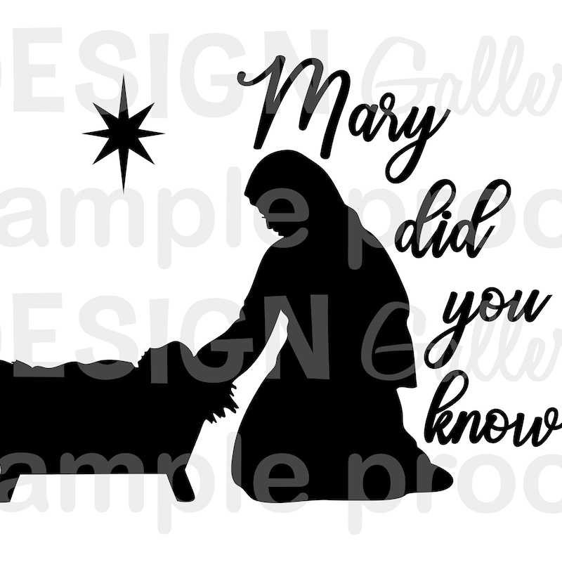 Mary Did You Know Printable - Etsy