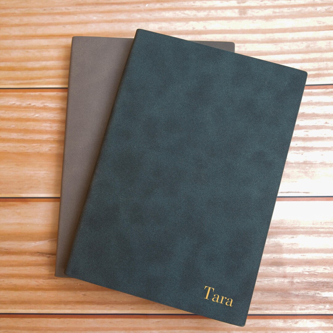 Personalized Leather Journal: Mentor Gift, Custom Initial Notebook ...