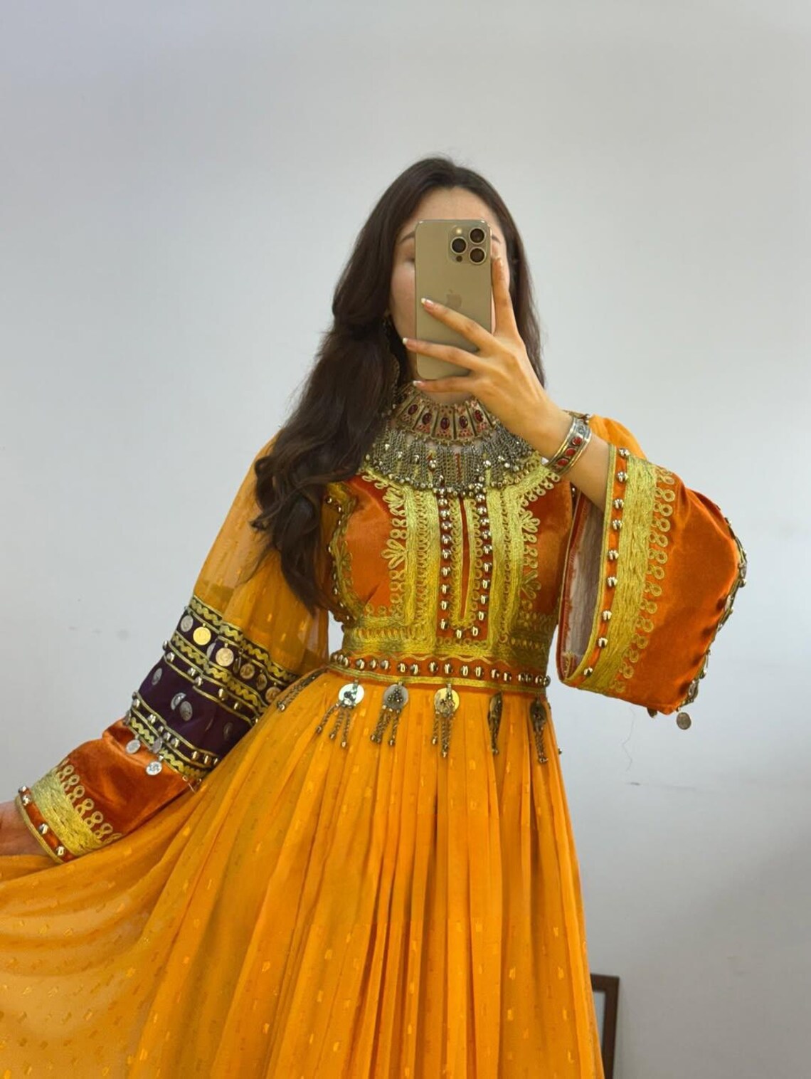 Traditional Handmade Embroidered Dress for Women | Vintage Ethnic ...