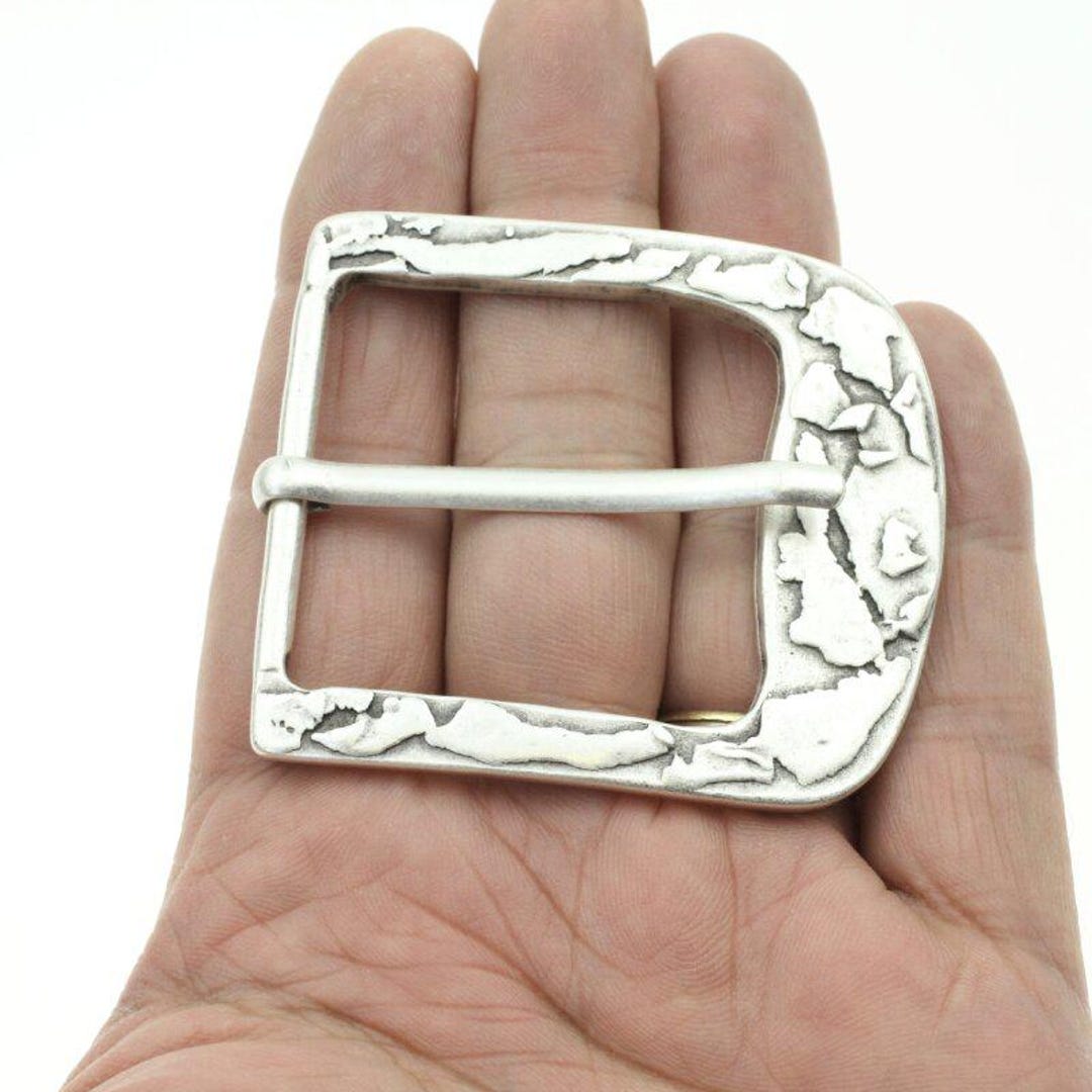 Rectangle Belt Buckle, Silver Belt Buckle, Modern Belt Buckle, Casual ...