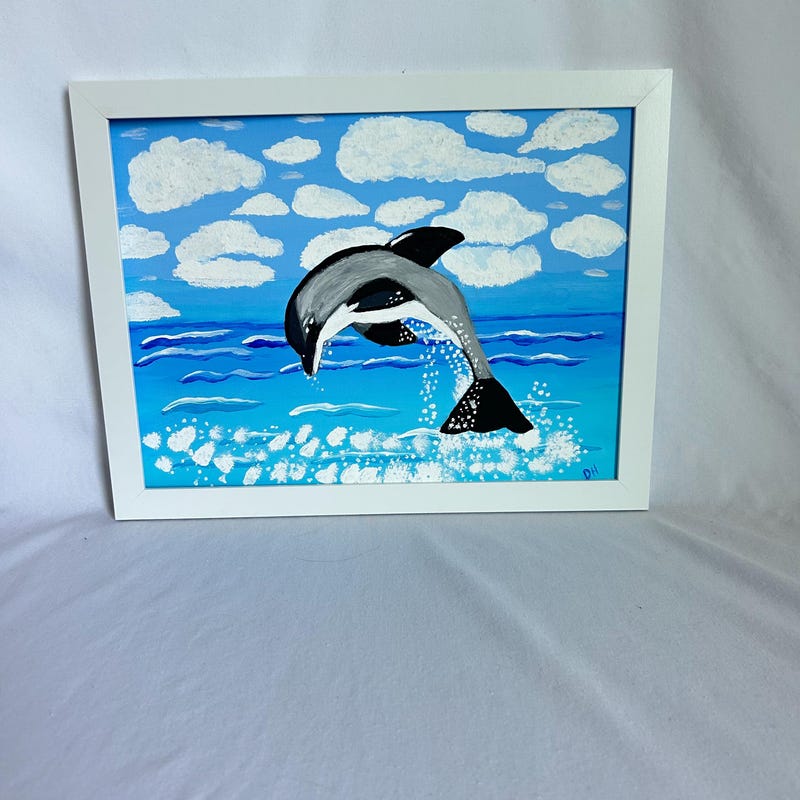 Acrylic Sea Painting - Etsy