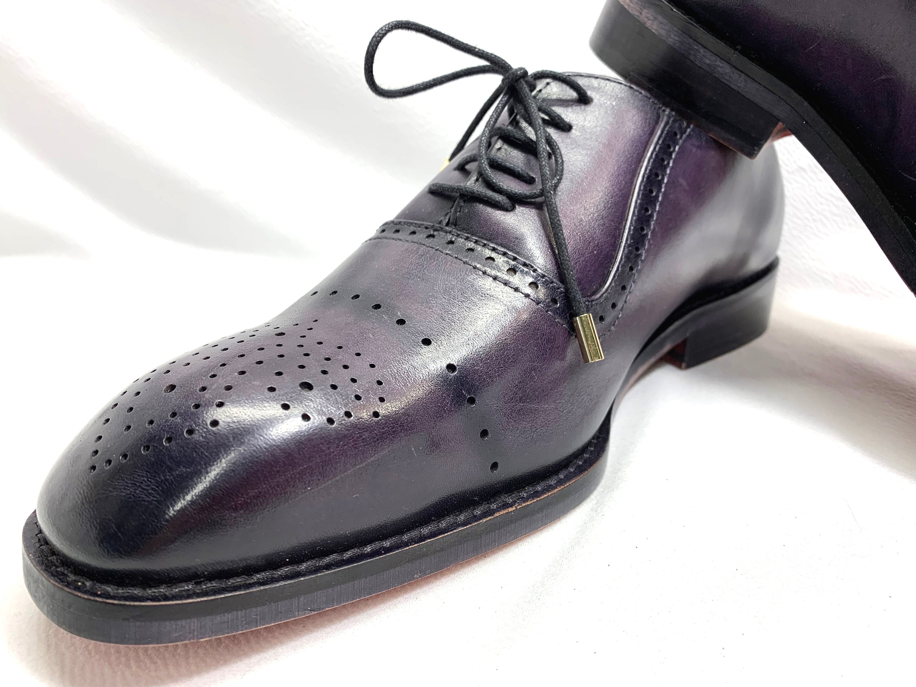 Deep Purple Evening Shoes