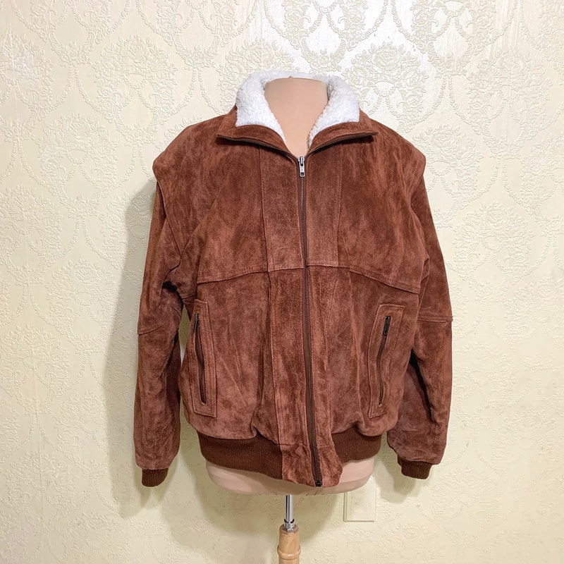 Carhartt Vintage Suede Jacket - Etsy