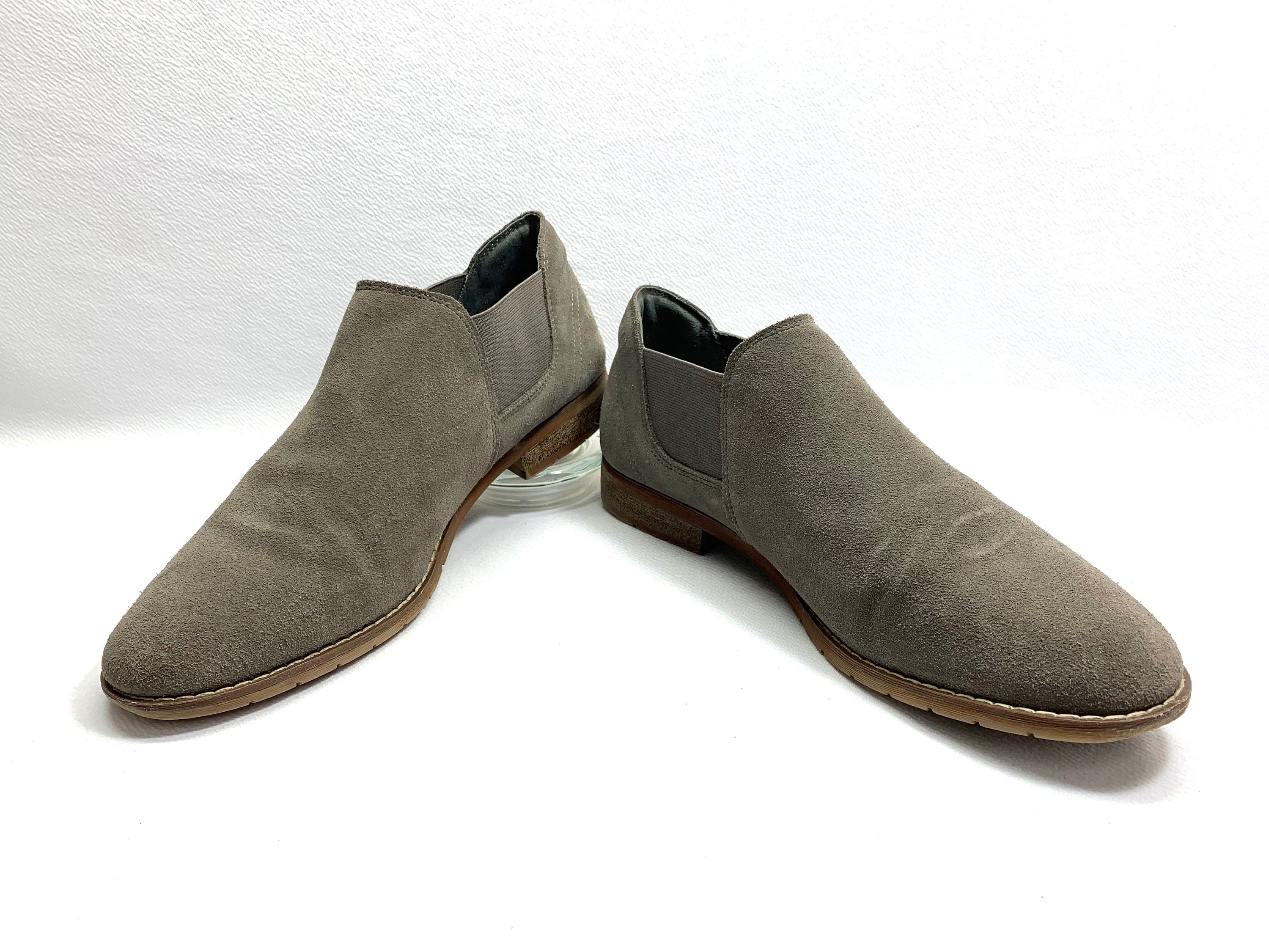 Pagan Peasant RENAISSANCE SLIPPER BOOTS Womens Sz 10 Gray Suede Slipper ...