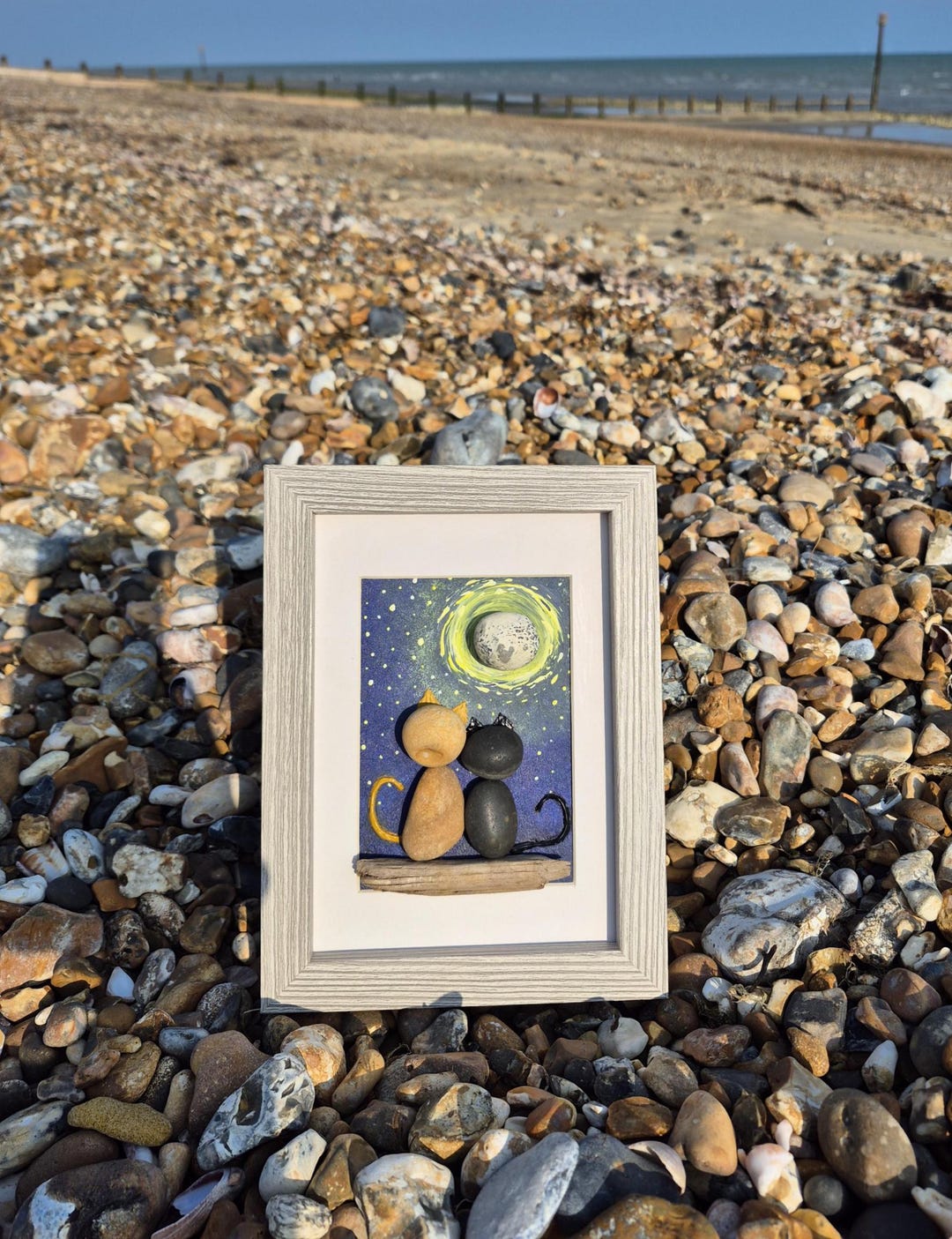 Pebble Art, Pebble Pictures, Sea Scape, Unique Gift Ideas, Gift Ideas ...