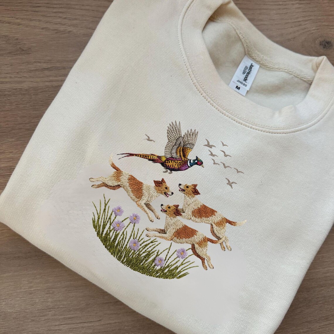 Bird Dog and Pheasant - Machine Embroidery Design - Etsy
