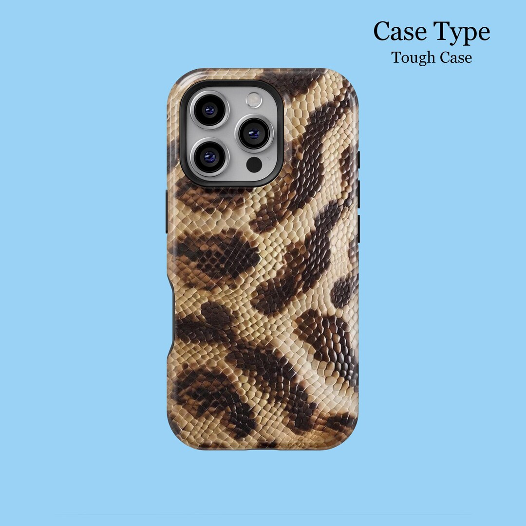 Snake Skin Snake Pattern Animal Print Phone Case for iPhone 16 15 14 13 ...