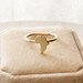 Africa Map Ring, Gold Band, Gold Zambia Map, Africa Map Ring ...