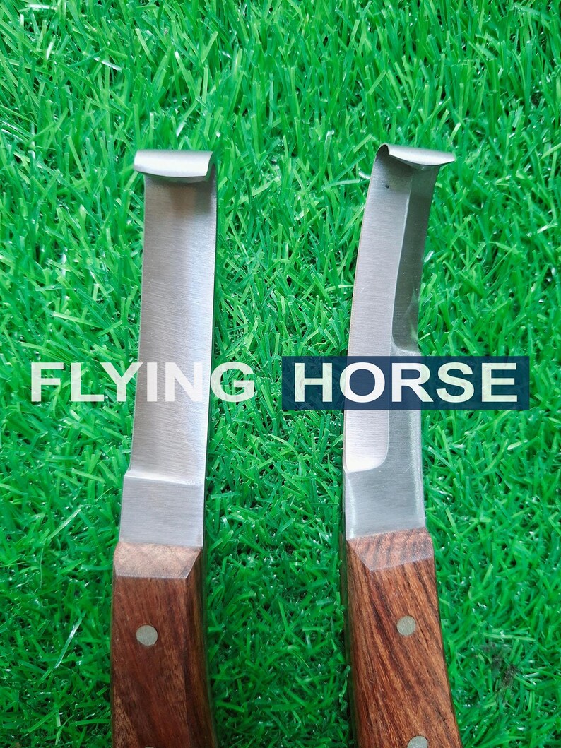 3pcs Set (hoof Knives + Wire Brush Set) – Handcrafted for Trimming ...