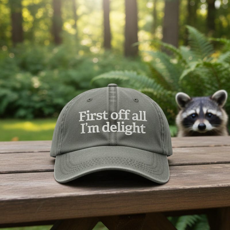 Racoon Style Hat - Etsy