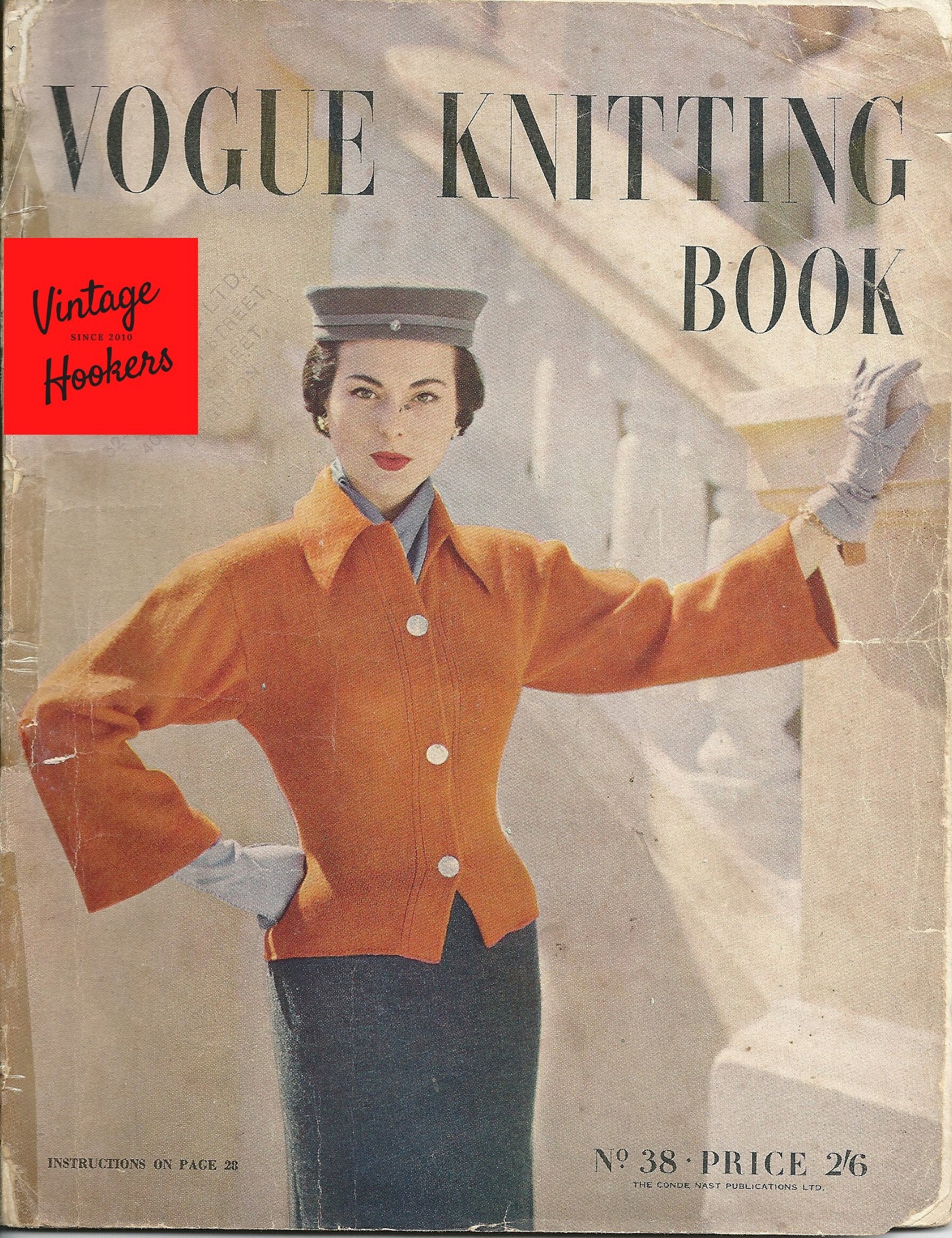 Vogue Knitting Magazine No. 38 1951 Fall/winter Vintage UK 25 - Etsy